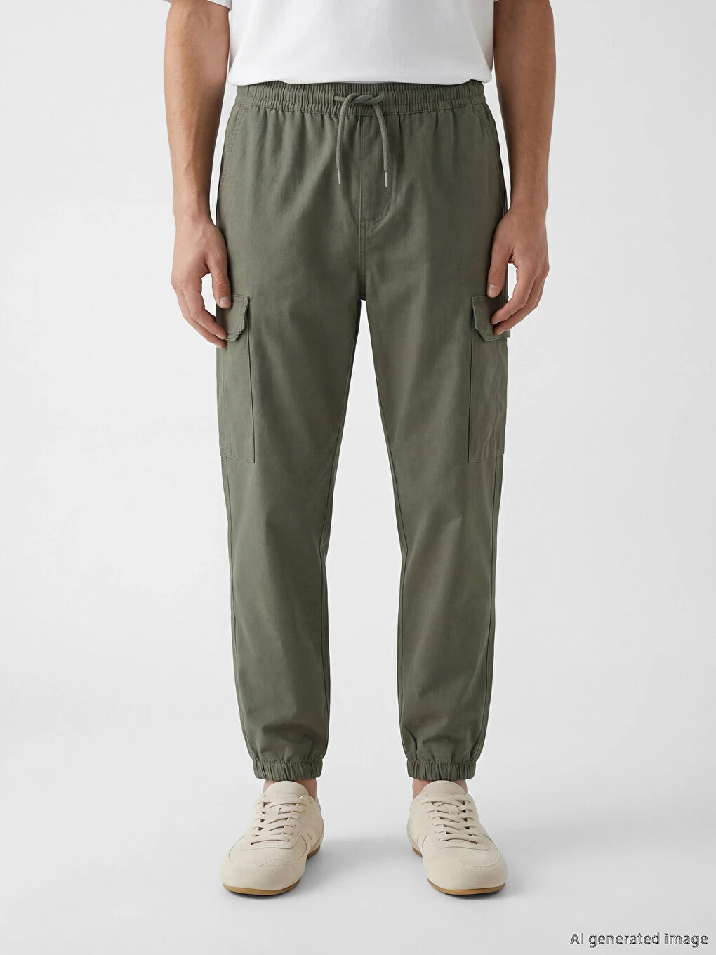 XSIDE Tamno Žuta Jogger Pantalone Muškarac