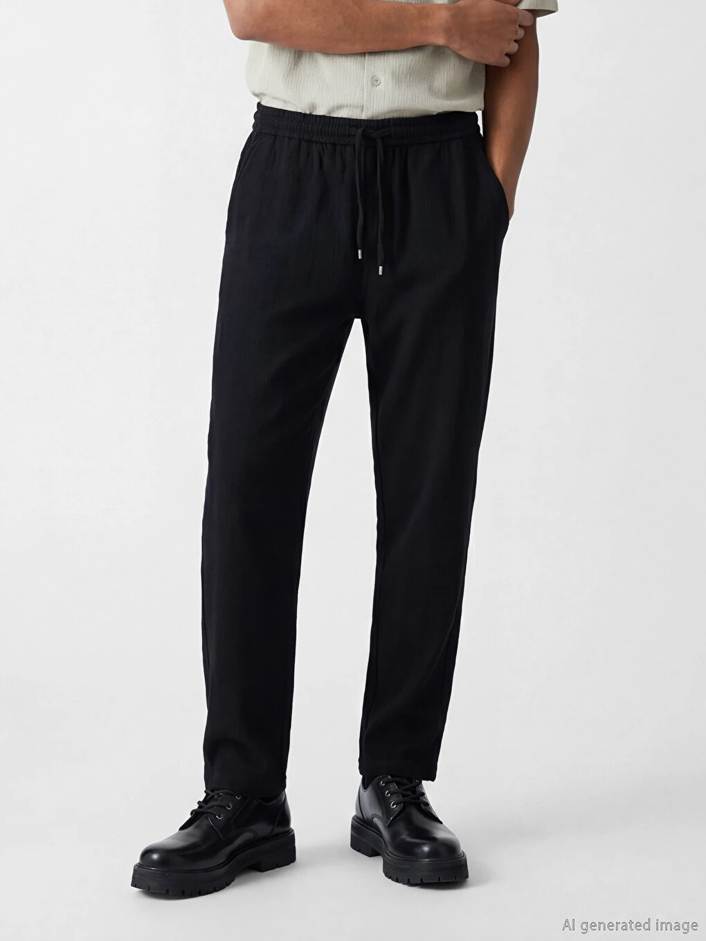 LCW Vision Regular Fit Izgled Lana Muške Pantalone