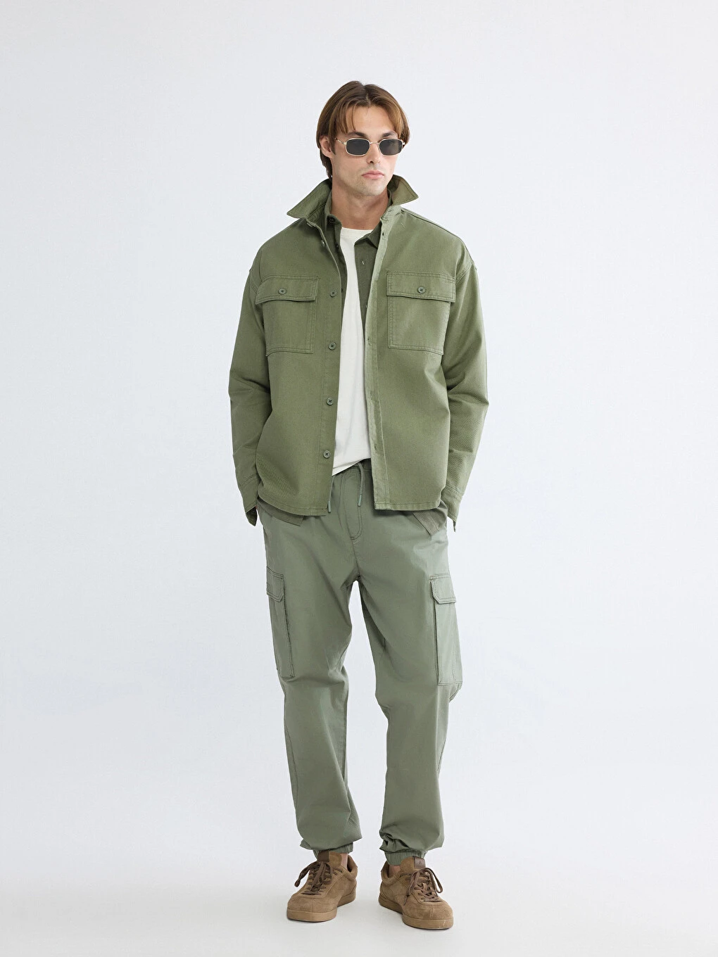 XSIDE Tamno Žuta Jogger Pantalone Muškarac