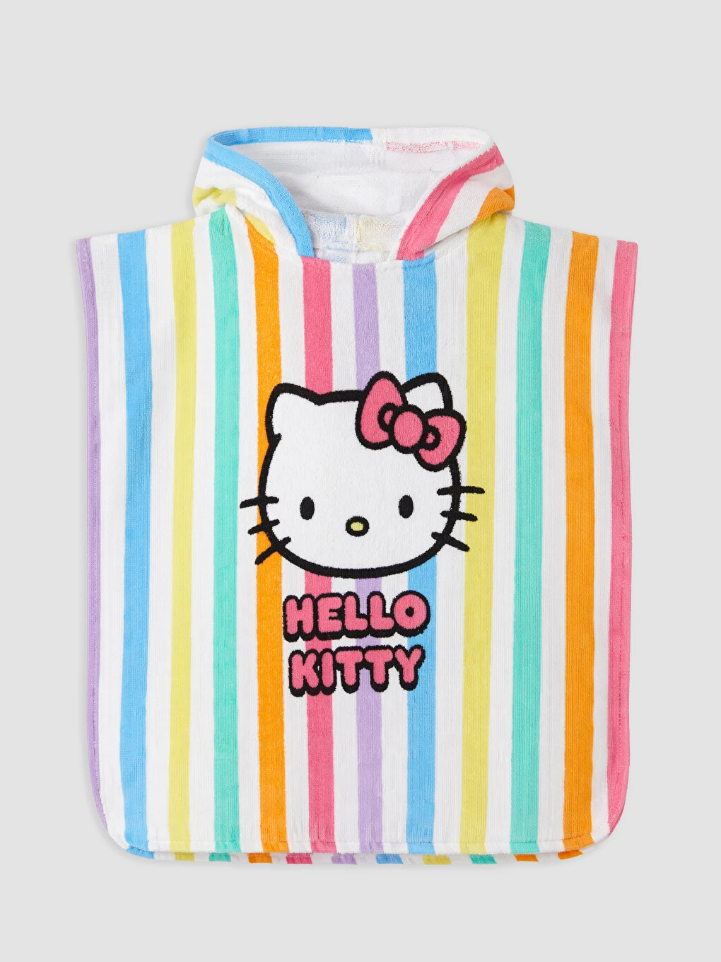 LCW Kids Hello Kitty Štampani Peškir Pončo Za Devojčice