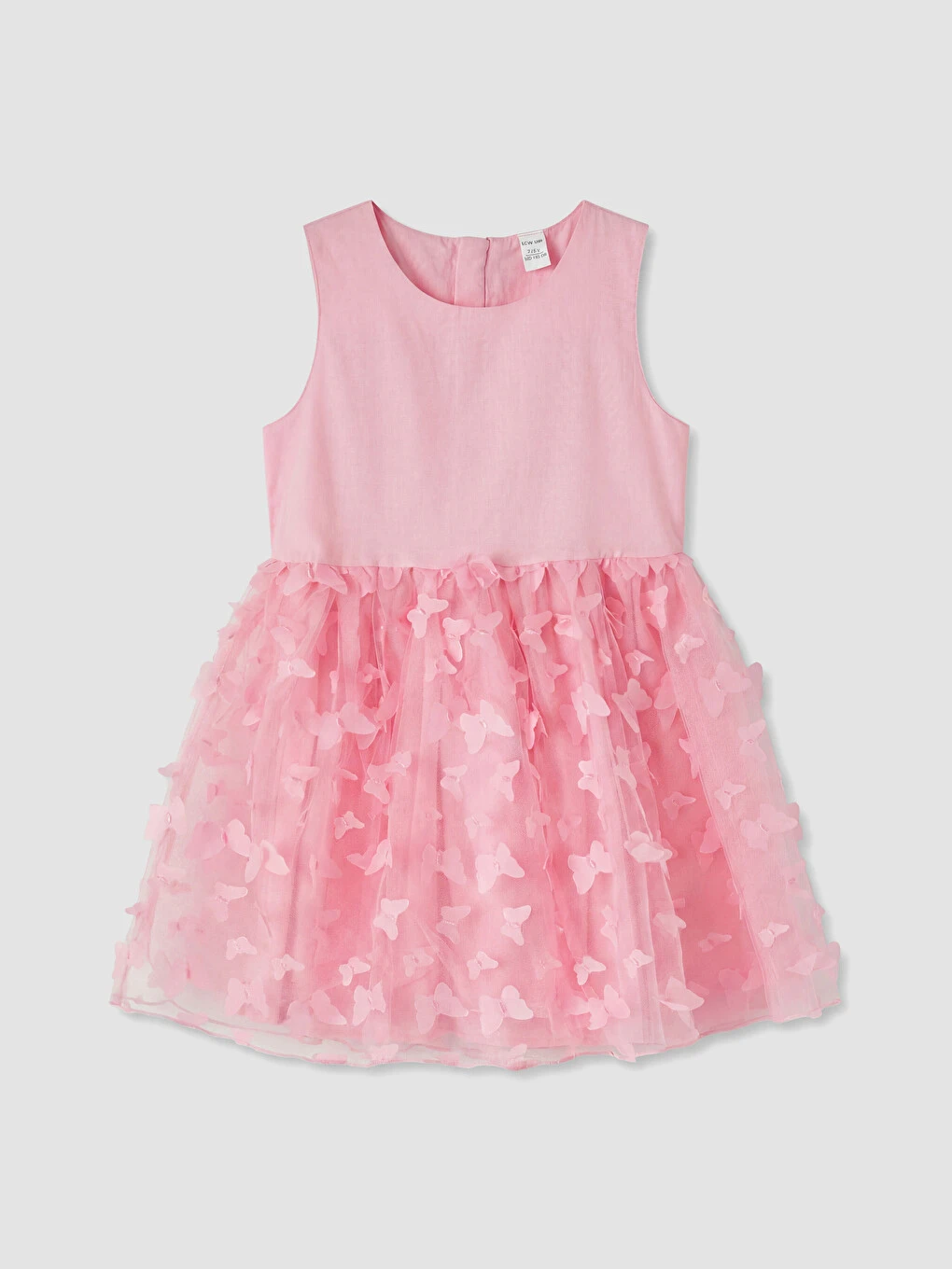 LCW Kids Haljina Od Tila Sa Detaljima Leptira Za Devojčice