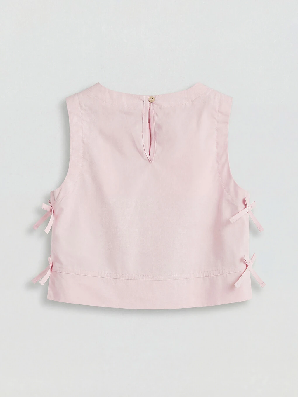 LC WAIKIKI Okrugli Izrez Sa Mašnom Devojačka Bluza