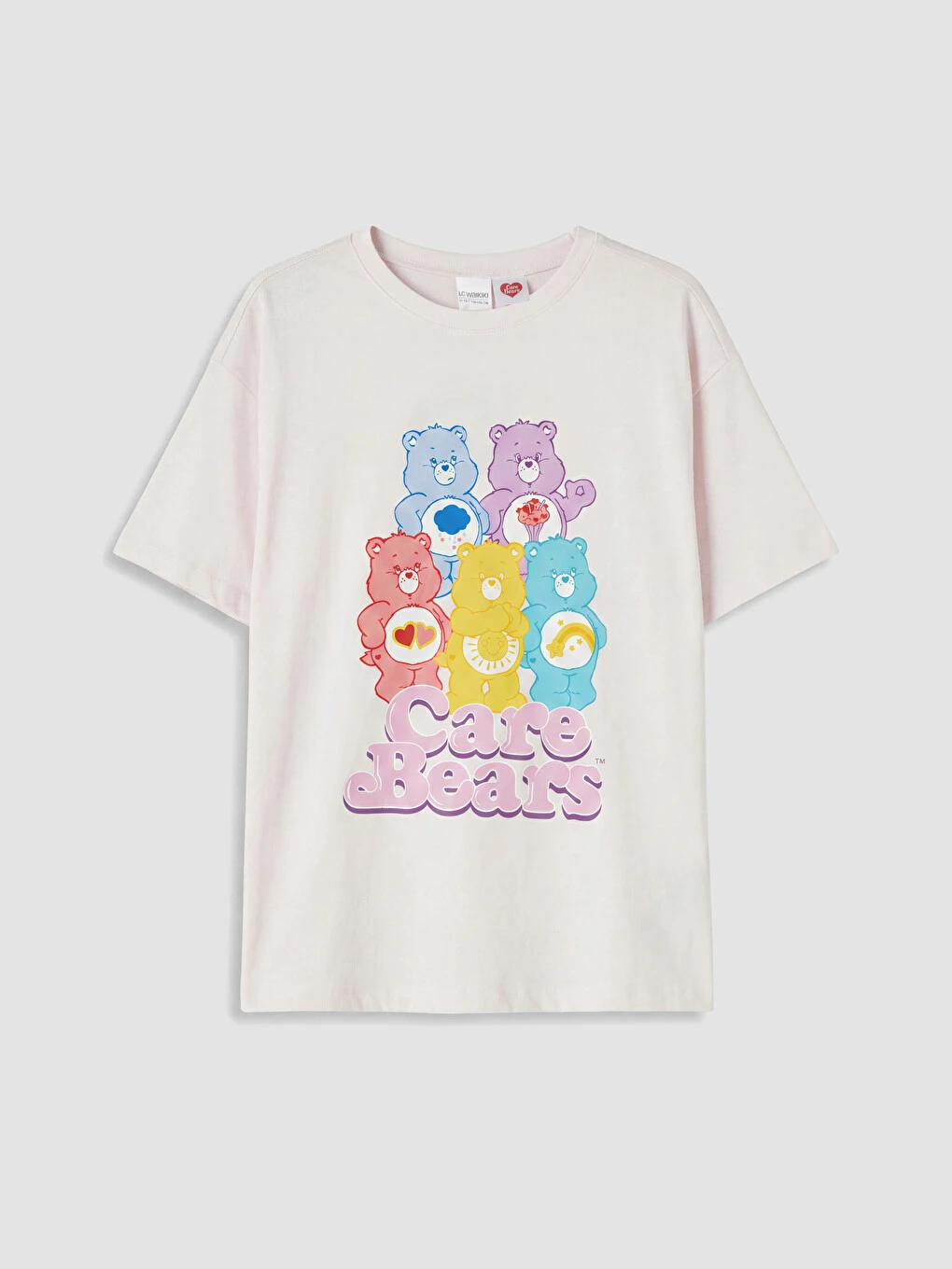 LCW Kids Care Bears Štampani Kratki Pidžama Komplet Za Devojčice
