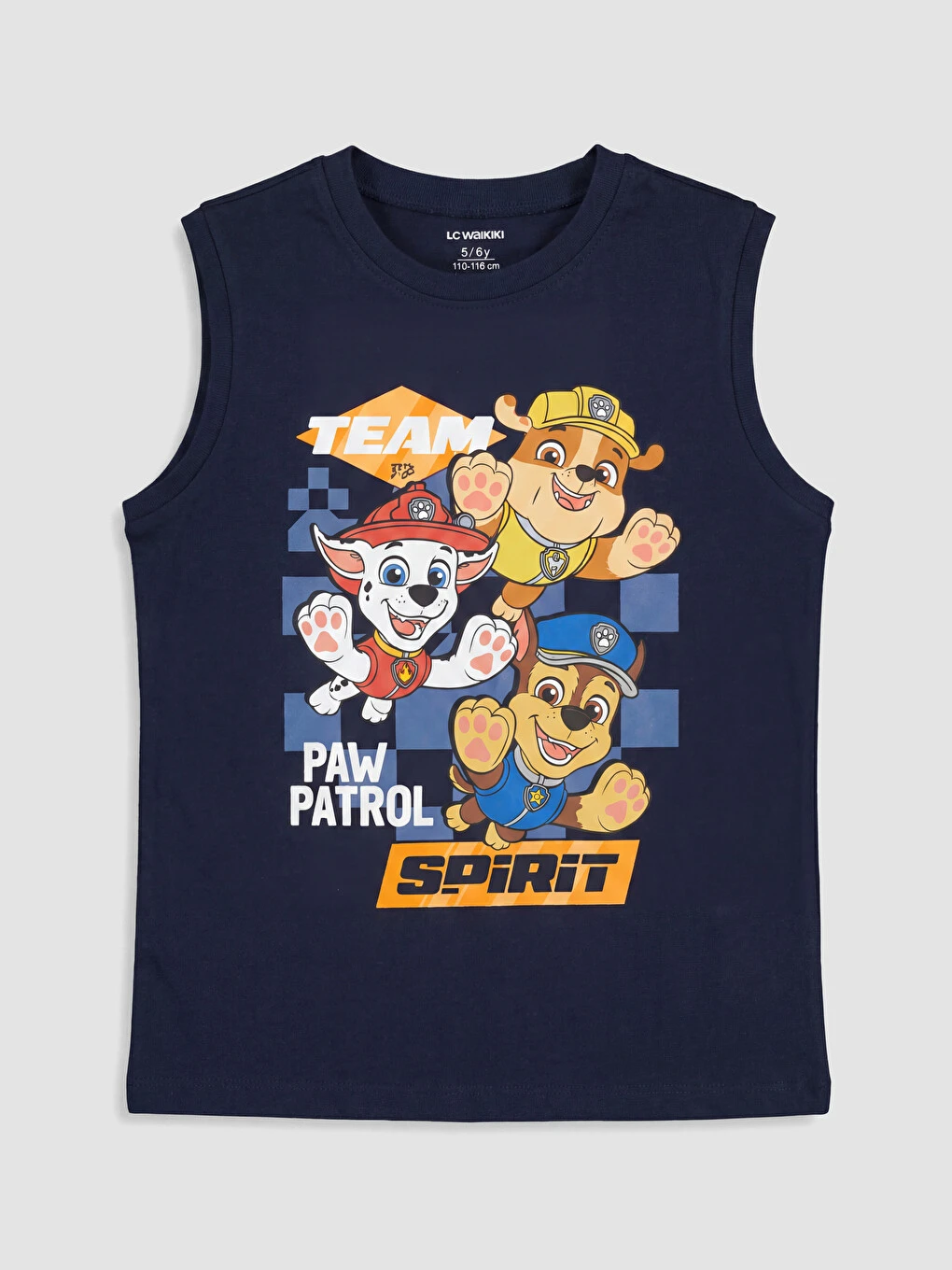 LCW Kids Okrugli Izrez Paw Patrol Štampana Dečija Top Majica