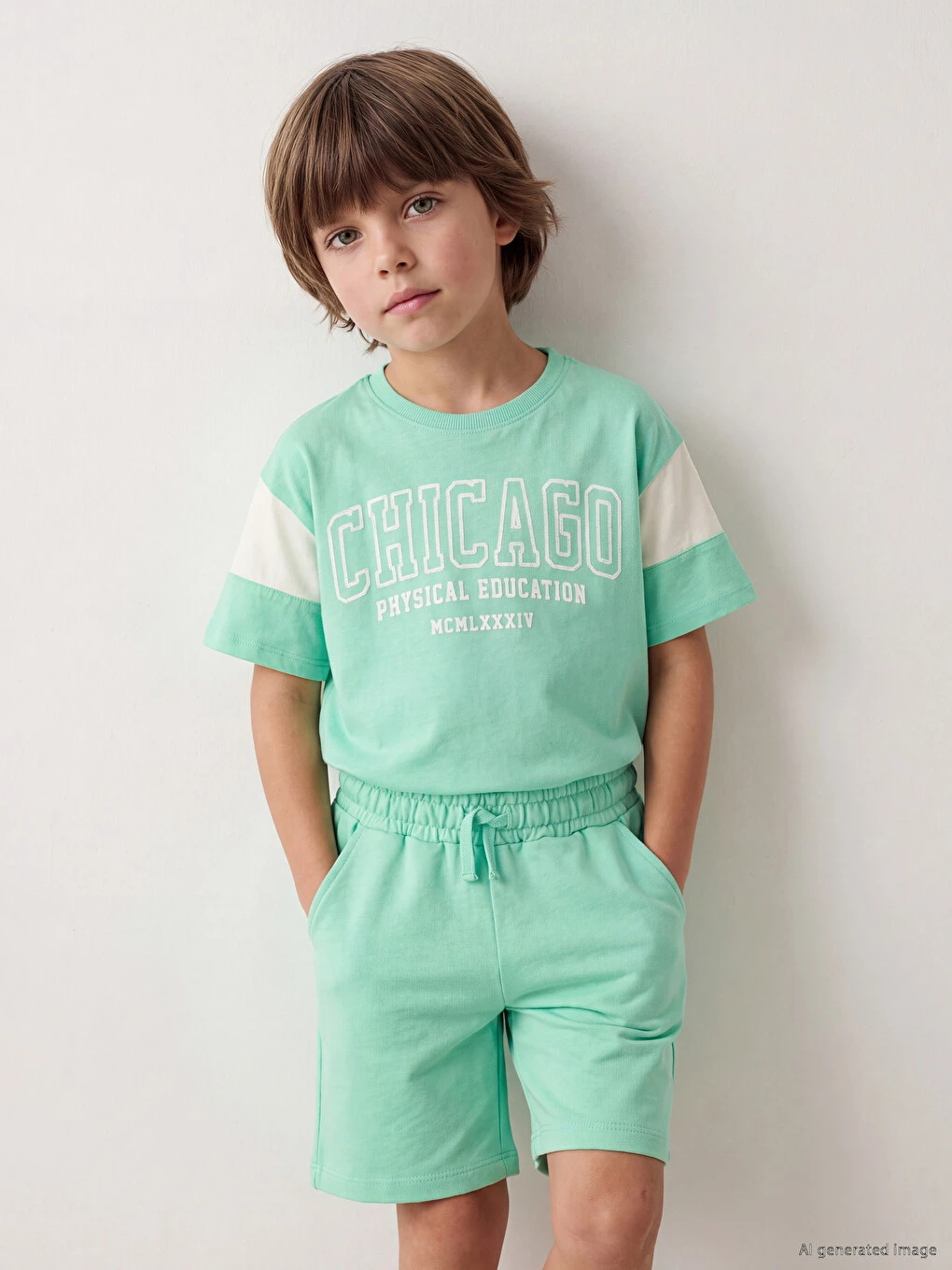 LCW Kids Chicago Štampani Dečiji Komplet