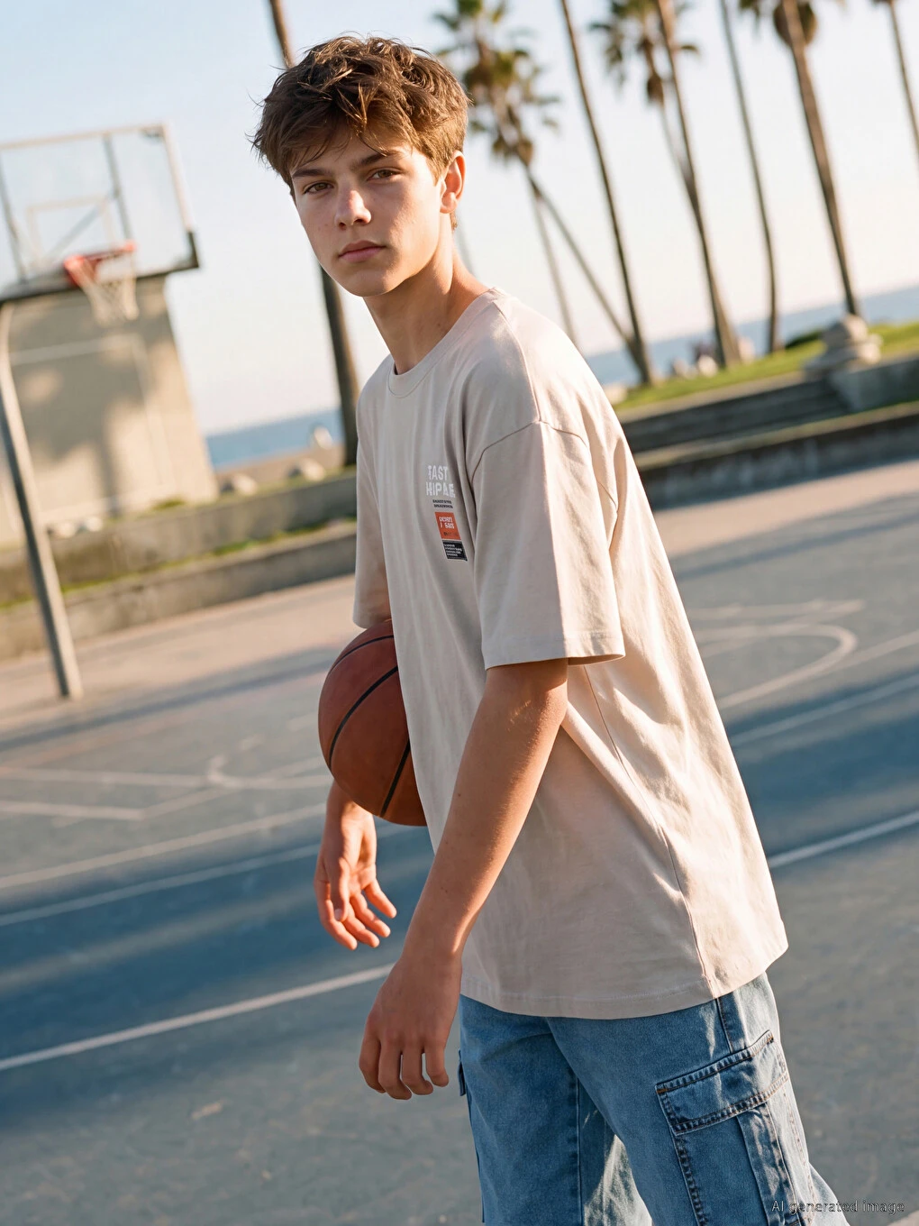 LCW Kids Majica Sa Okruglim Izrezom Sa Štampom Za Dečake