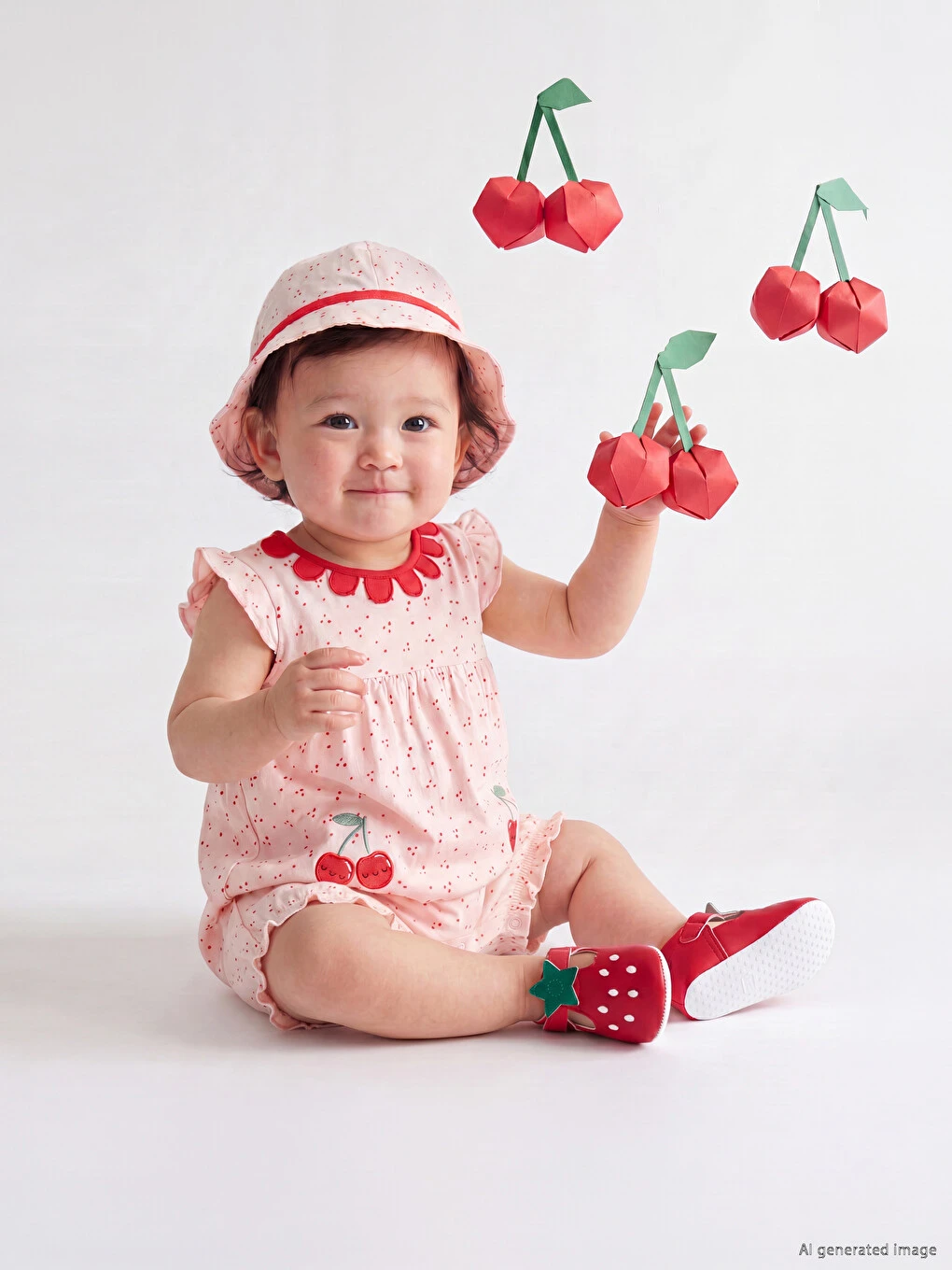 LCW baby Peter Pan Kragna Štampano Beba Devojčice Sa Kapom Kombinezon