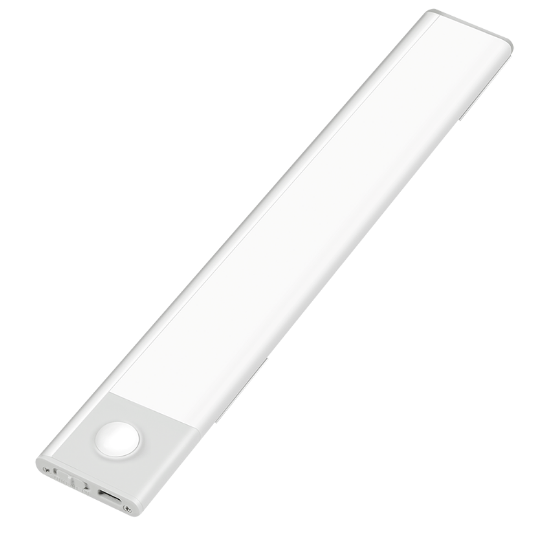 Logilink LED svetiljka sa senzorom pokreta, ugradno, ultra tanko, 30cm, bela