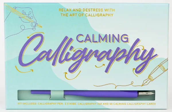 Set za kaligrafiju CALMING CALLIGRAPHY