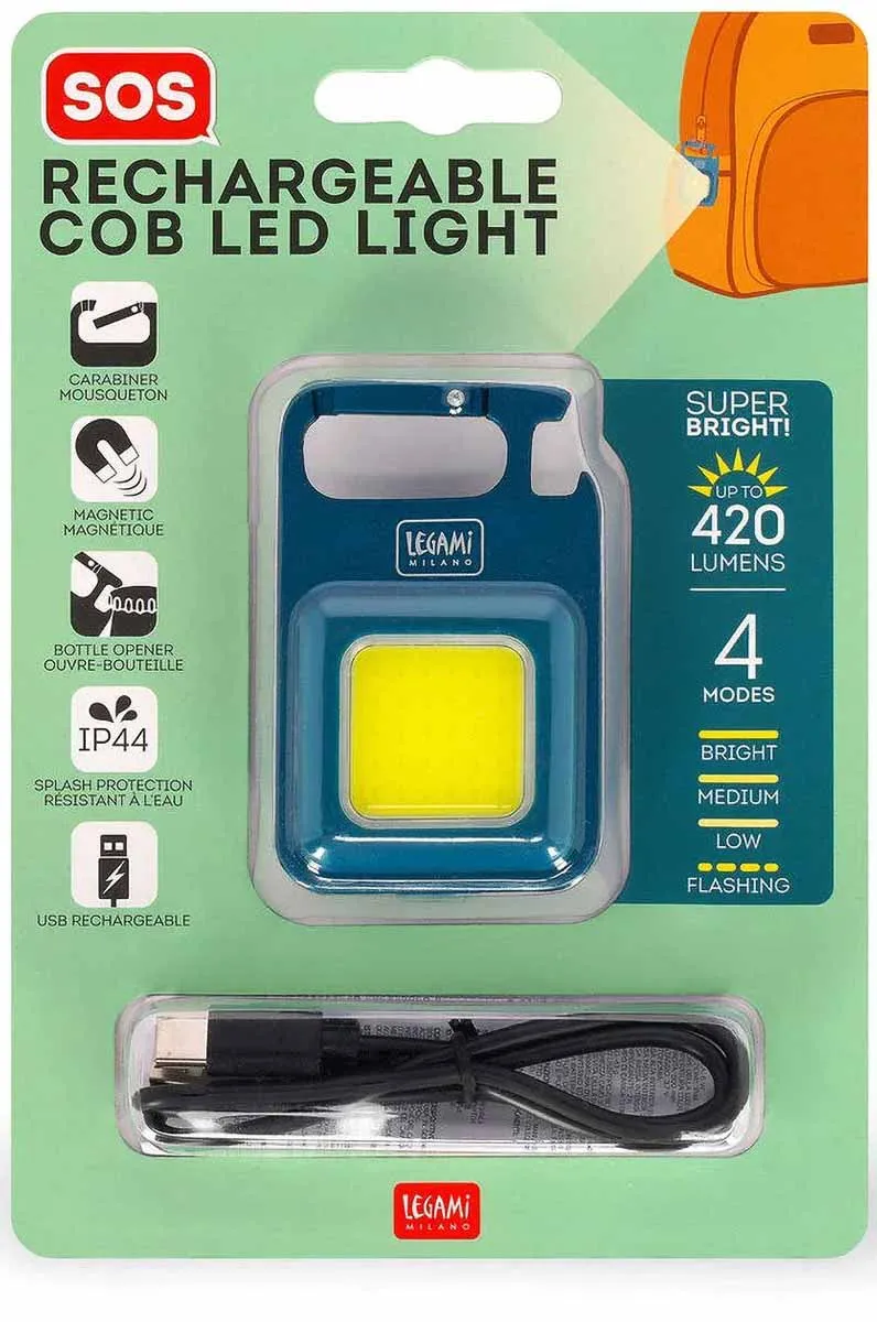 SOS punjiva lampa COB LED LIGHT