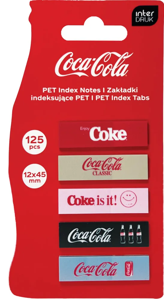 Samolepljivi obeleživači COCA-COLA