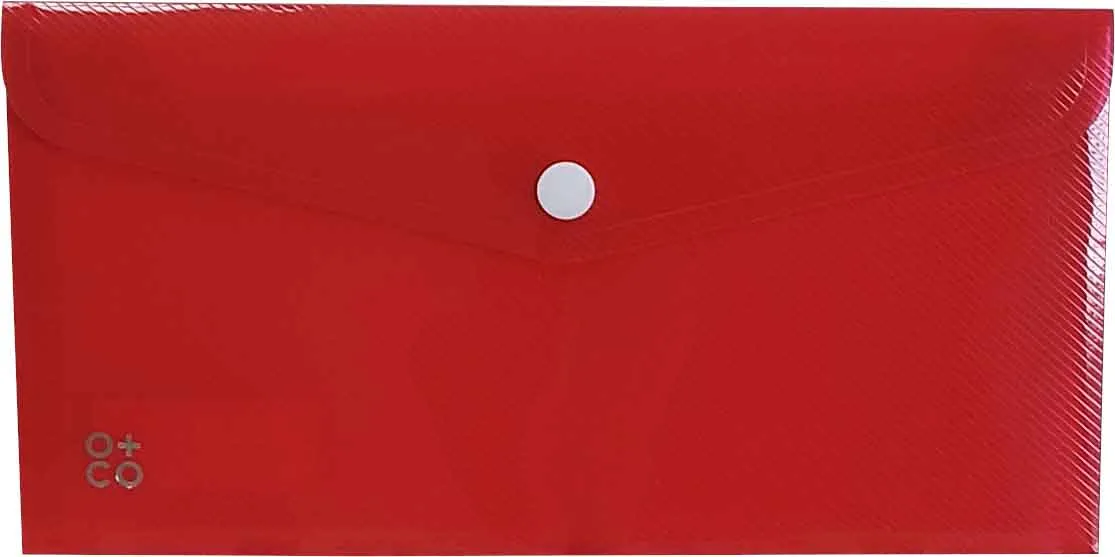 FASCIKLA pismo din lang 23,5x12cm crvena