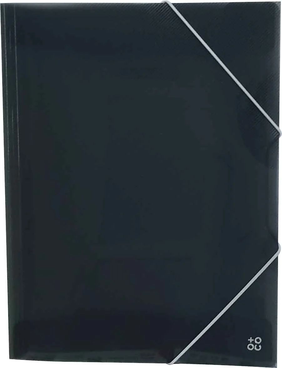 FASCIKLA PVC sa gumicom A4 32x24,6x1cm siva