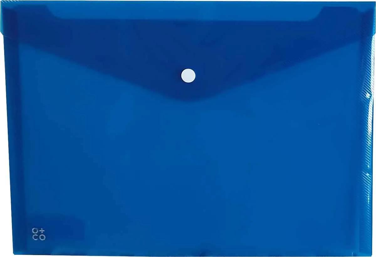 FASCIKLA PISMO A4 33,3x23,5 cm plava