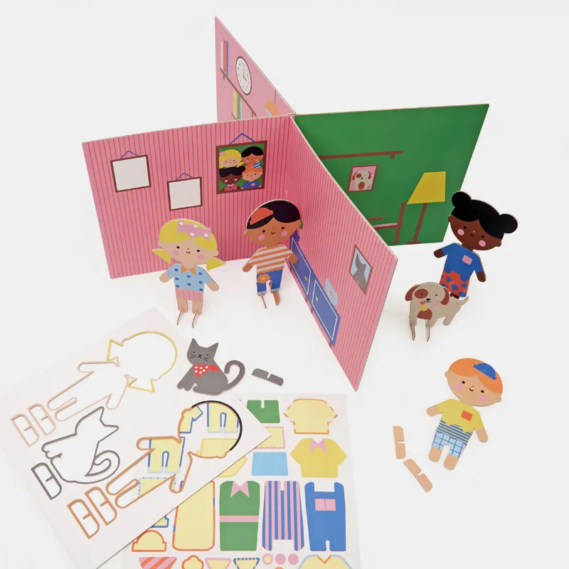 Kreativni set MAKE, STICK & PLAY