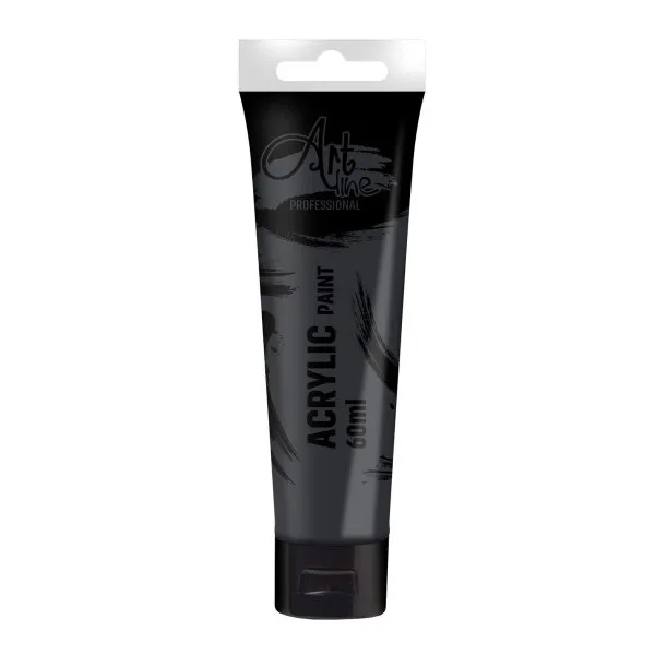 Akrilna boja 60 ml - CRNA