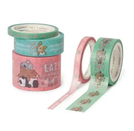 Set pet dekorativnih traka ANIMALS