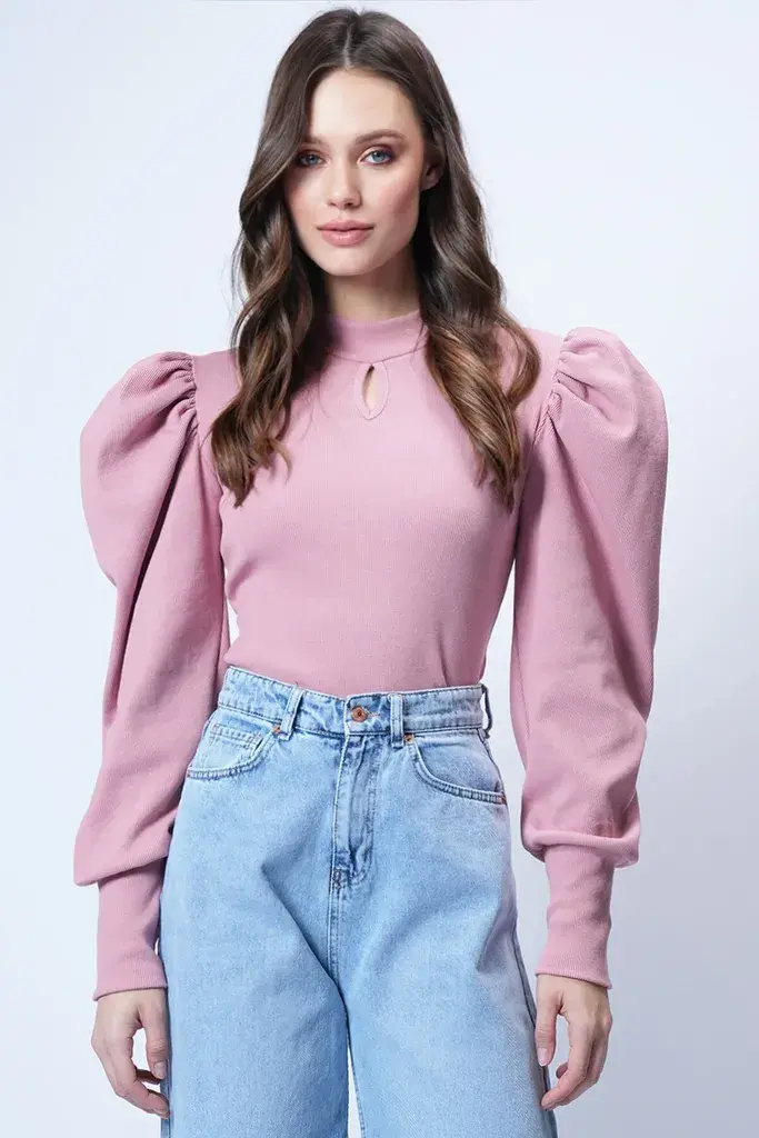Trend Alacati Stili Ženska bluza dugih rukava Alc-X13069, Roze