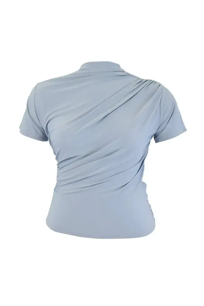 Trendyol Curve Ženska bluza Tbbaw26Af00053, Siva