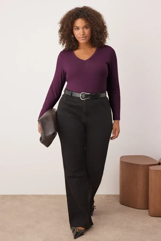Trendyol Curve Ženska bluza Tbbaw26Af00025, Bordo