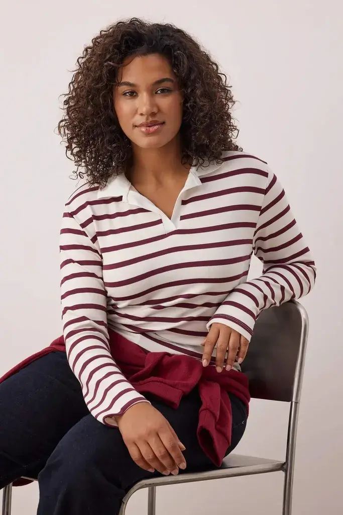 Trendyol Curve Ženska bluza Tbbaw26Af00109, Bordo