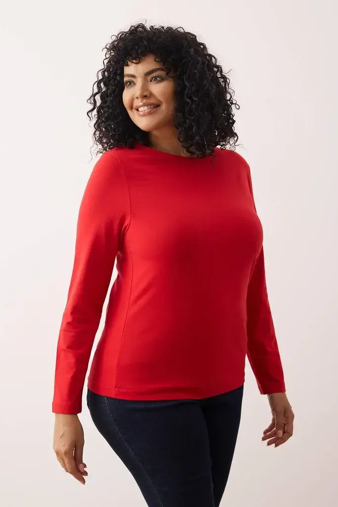 Trendyol Curve Ženska bluza Tbbaw26Af00027, Crvena