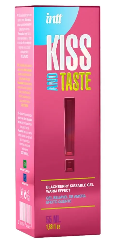 Intt Oralni lubrikant Kiss and Taste! Blackberry, 55 ml