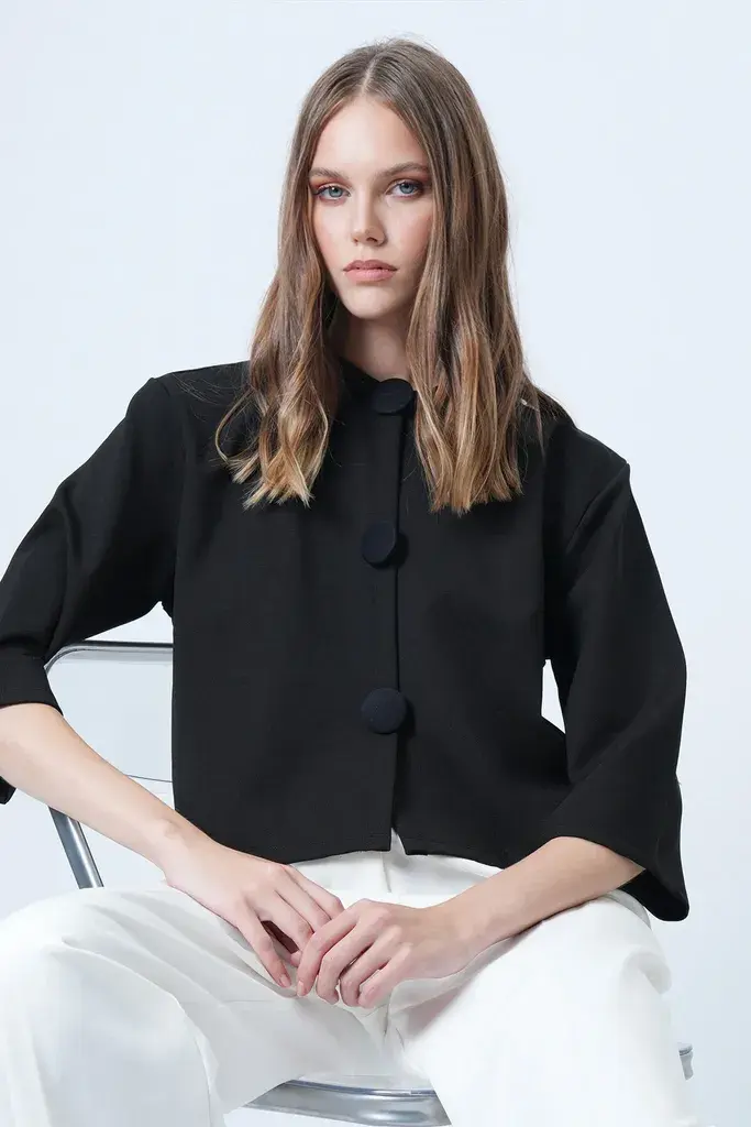 Trend Alacati Stili Ženska jakna Alc-X14647, Crna