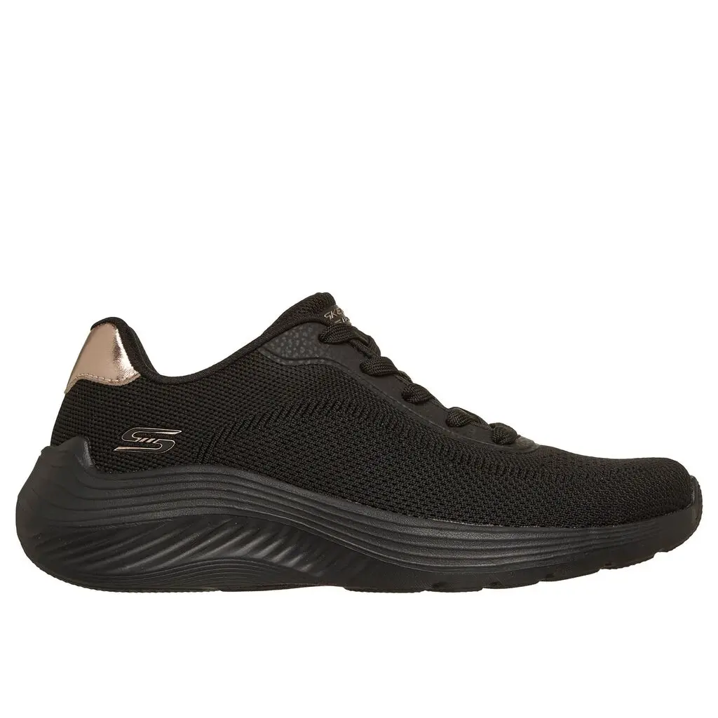 Skechers Ženske patike Bobs Squad Waves W, Crne