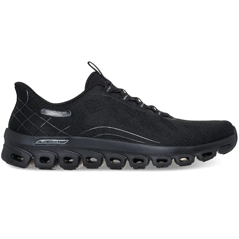 Skechers Ženske patike Slide-Step Elevate, Crne