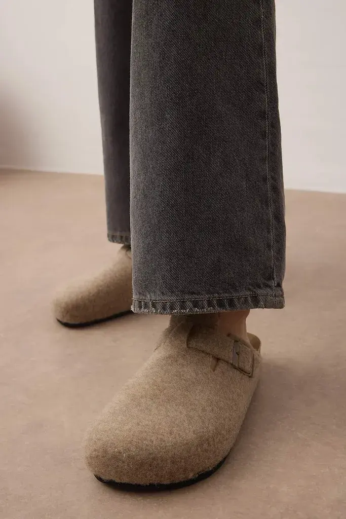 Trendyol Shoes Ženske papuče Takss25Te00001, Krem