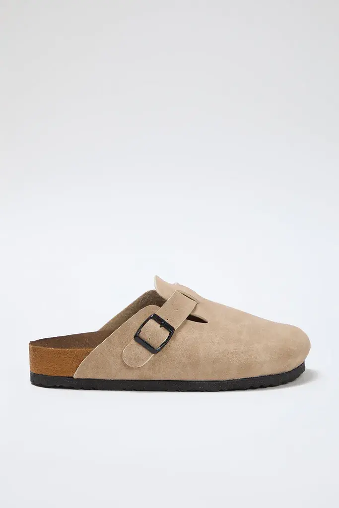 Trendyol Shoes Ženske papuče Takss25Te00001, Bež