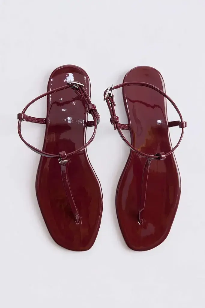 Trendyol Shoes Ženske sandale Takss26Sd00003, Bordo