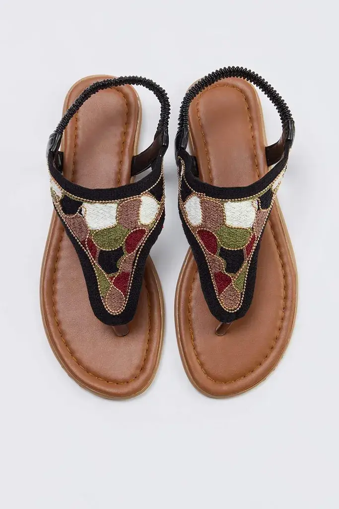 Trendyol Shoes Ženske sandale Takss26Sd00012, Crne