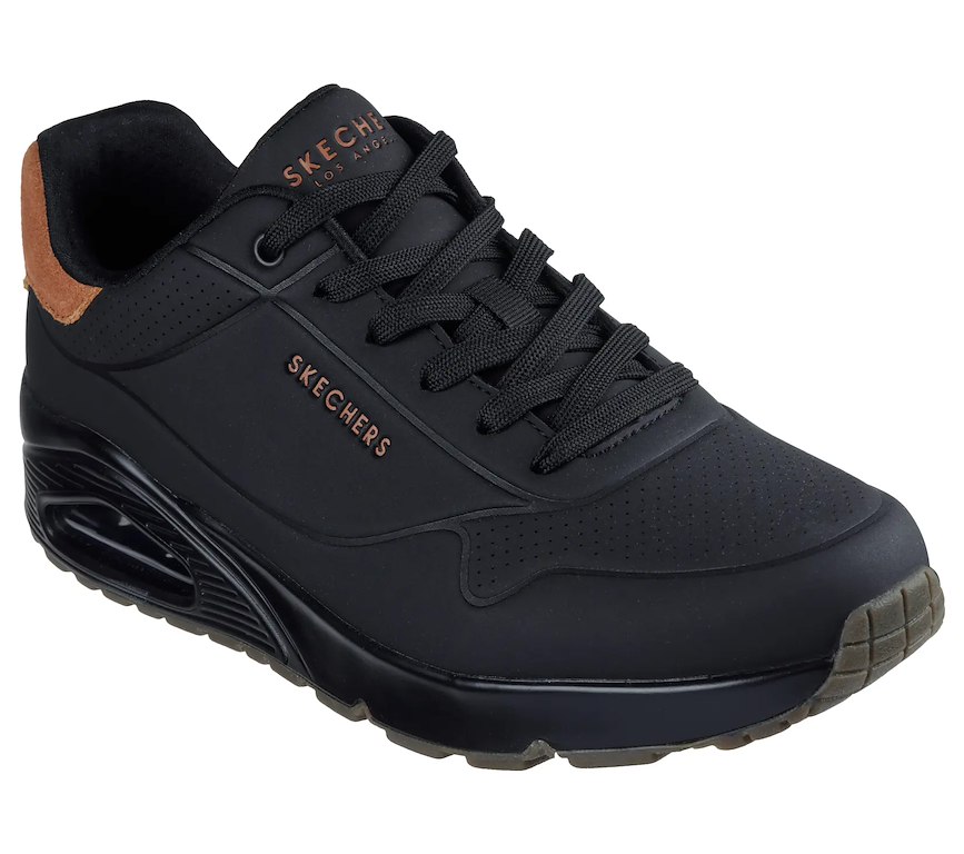 Skechers Muške patike Uno - Suited On Air, 183004-BBK, Crne