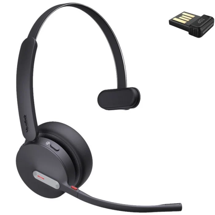 Yealink BH70 Mono Teams - Bluetooth poslovne slušalice sa jednim zvučnikom i USB-C donglom