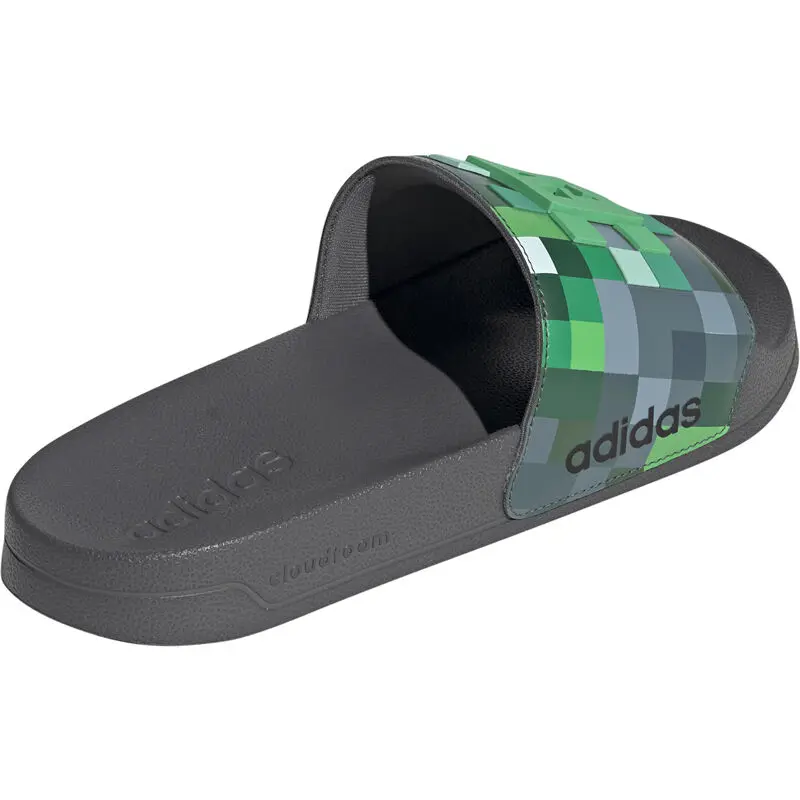 Adidas Muške papuče Adilette Shower Minecraft, Zeleno-crne