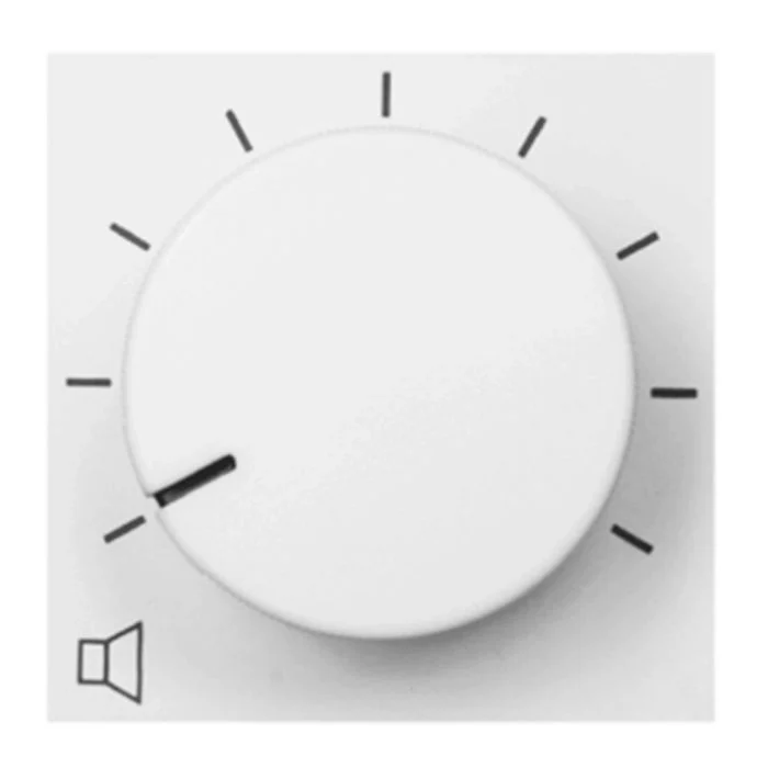 Audac VC3036/W - 100V zidni regulator jačine zvuka 36W 45×45mm, beli