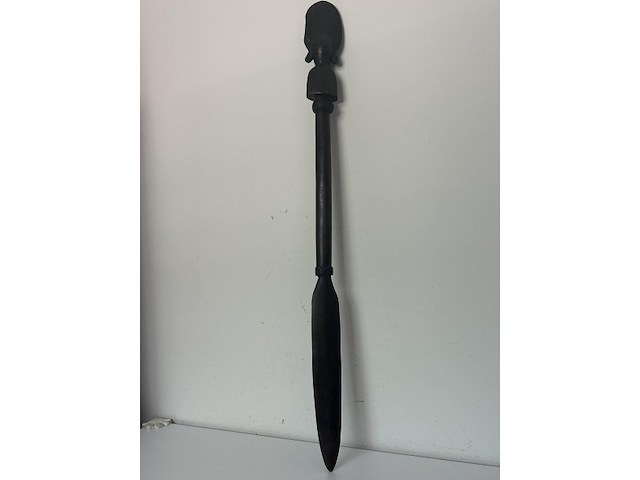Afrika - plemensko koplje od ebanovine, dužina 85 cm