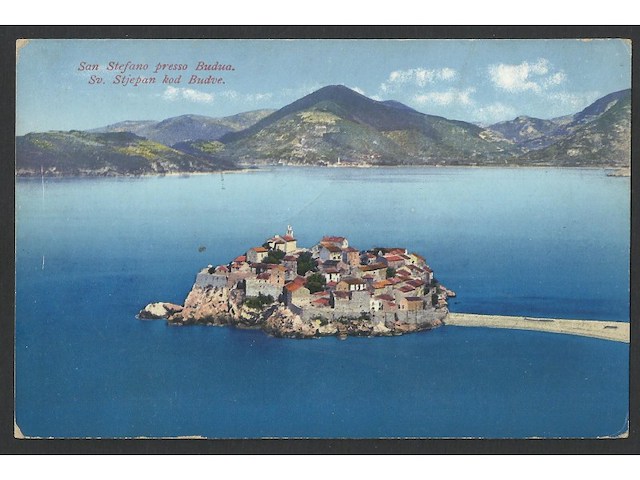 crna gora - sveti stefan - panorama