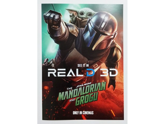 Mini poster - The Mandalorian and Grogu