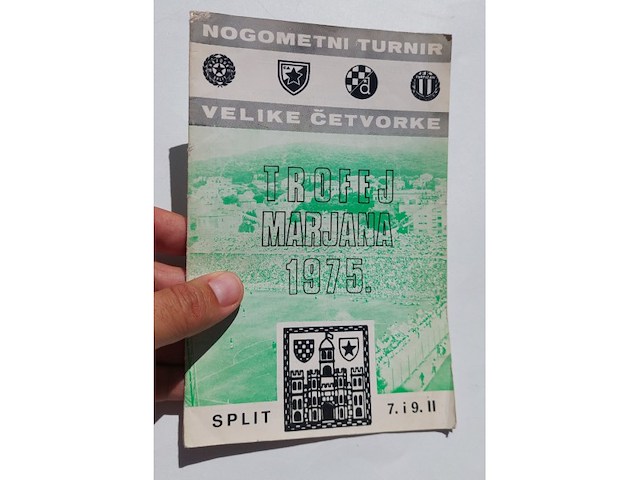 Trofej Marjana 1975 sve 4 maskote 4 VELIKA RARE