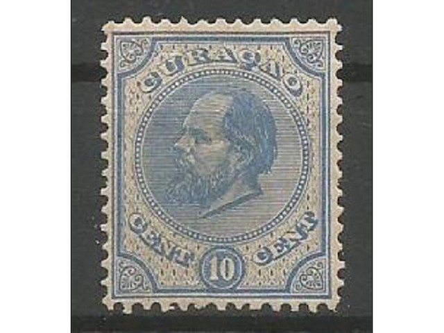 Holandija-Kurasao,Redovne-Kralj Vilhelm III 1876.,čisto