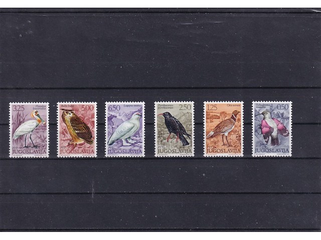 Jugoslavija 1972 Fauna
