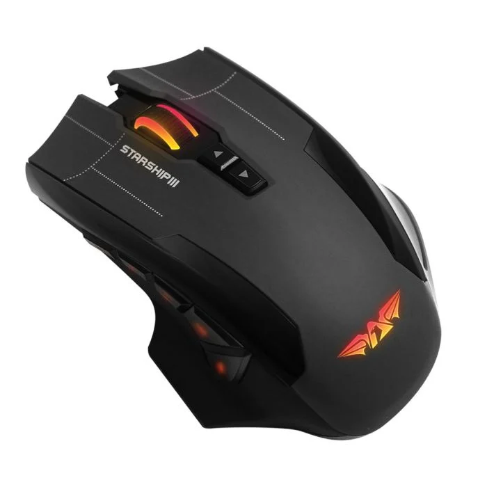 ARMAGGEDDON Starship III RGB NRO-5 laserski gaming miš USB