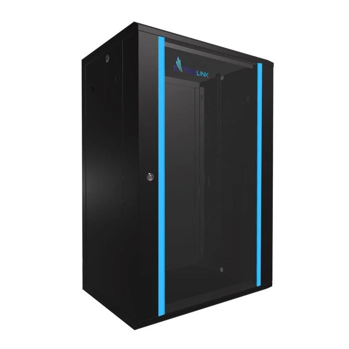 EXTRALINK 18U 600x450 rek orman, nazidni, crni