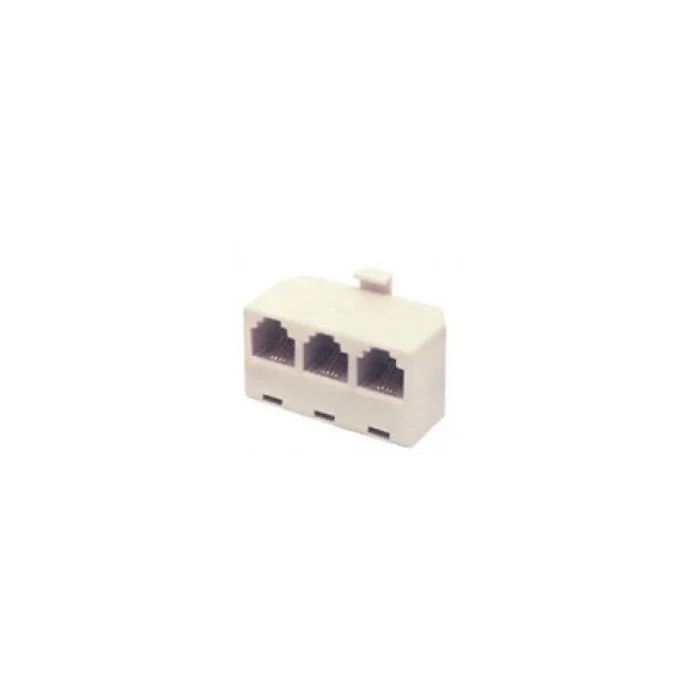 Telefonski razdelnik adapter 1x RJ11 m - 3x RJ11 f TS16-3