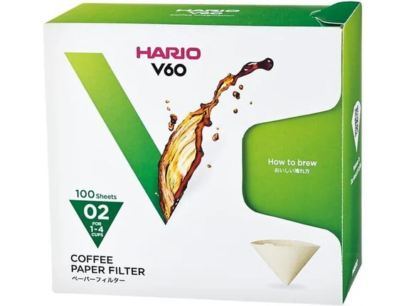 Hario V60 filteri box 02 smeđi 1/100