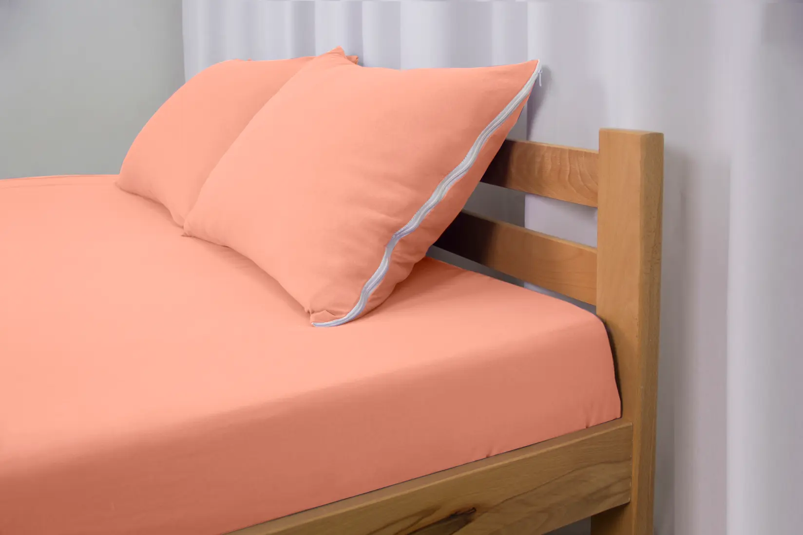 Manjatex Čaršaf sa lastišem, Za dušek od 30cm, 140x200cm, Kajsija