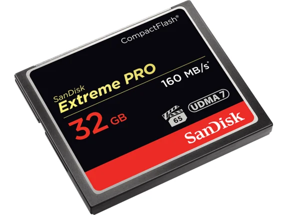 SanDisk Extreme PRO CF 160MB/s 32 GB VPG 65, UDMA 7